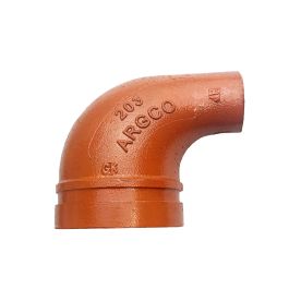 End of Run Reducing 90 3" x 1" (203) - ARGCO.COM