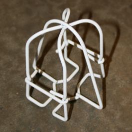 Fire Sprinkler Headguard 1PC 2Hook White 1/2" IPS - ARGCO.COM