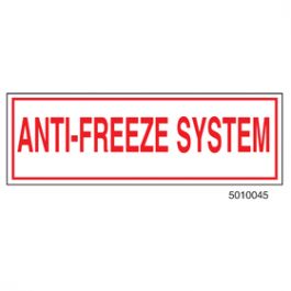 Sign Alum 6 x 2 Anti-Freeze System - ARGCO.COM