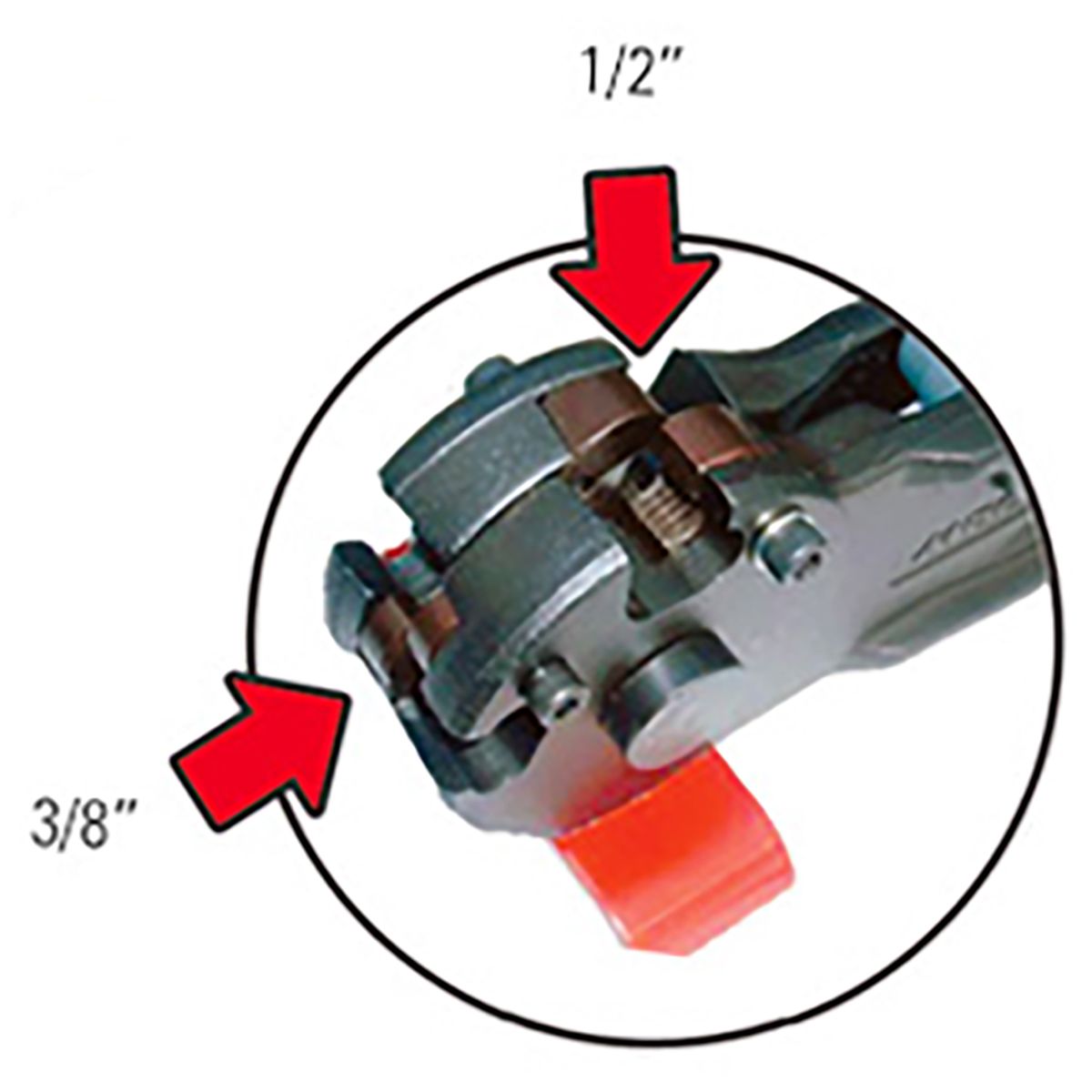 MCC Threaded Rod Cutter Dual Size 1/2" & 3/8" - ARGCO.COM