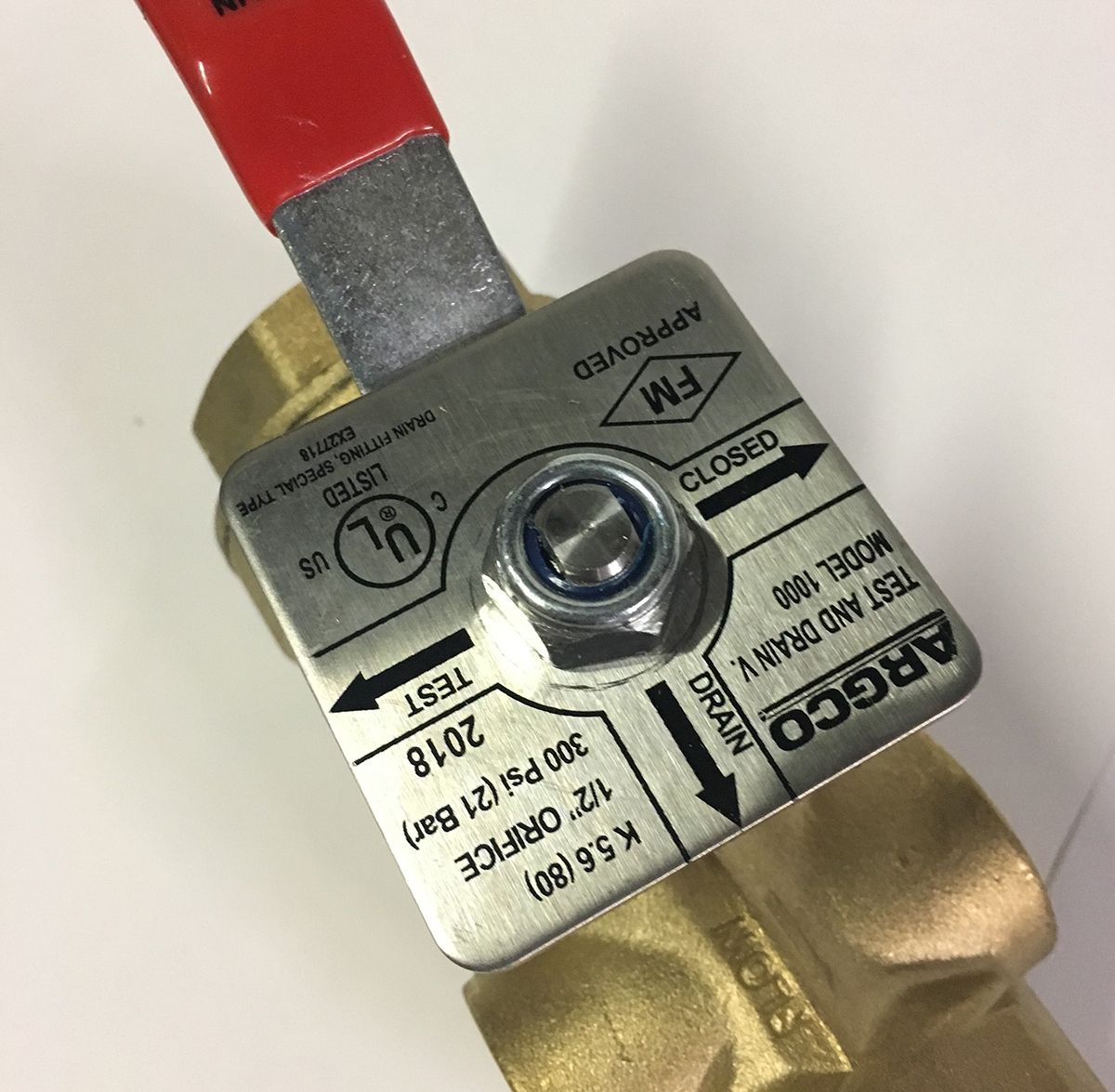 Fire Protection Grooved Check Valve 6" Ductile Iron Red - ARGCO.COM