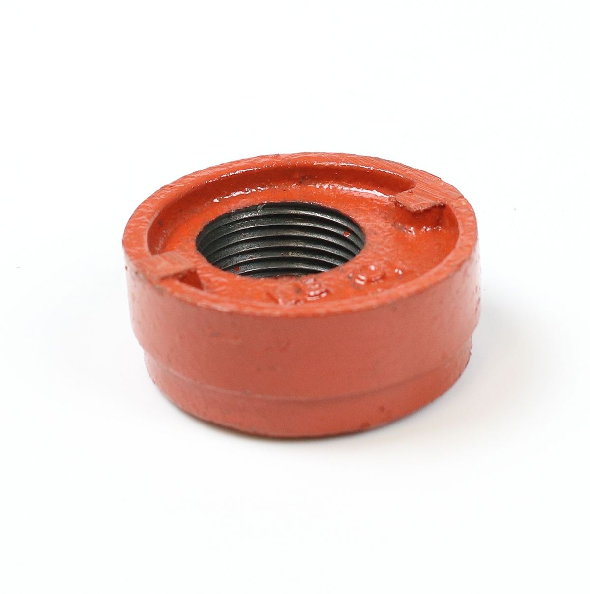 Grooved End Cap 3" w/Hole 1" (602) - ARGCO.COM