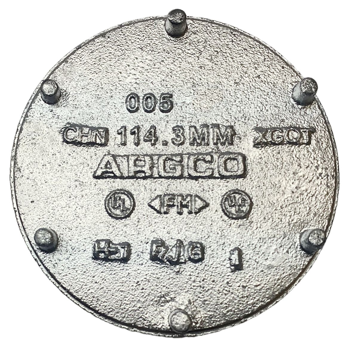 GALVANIZED Grooved End Cap 6" (601) - ARGCO.COM