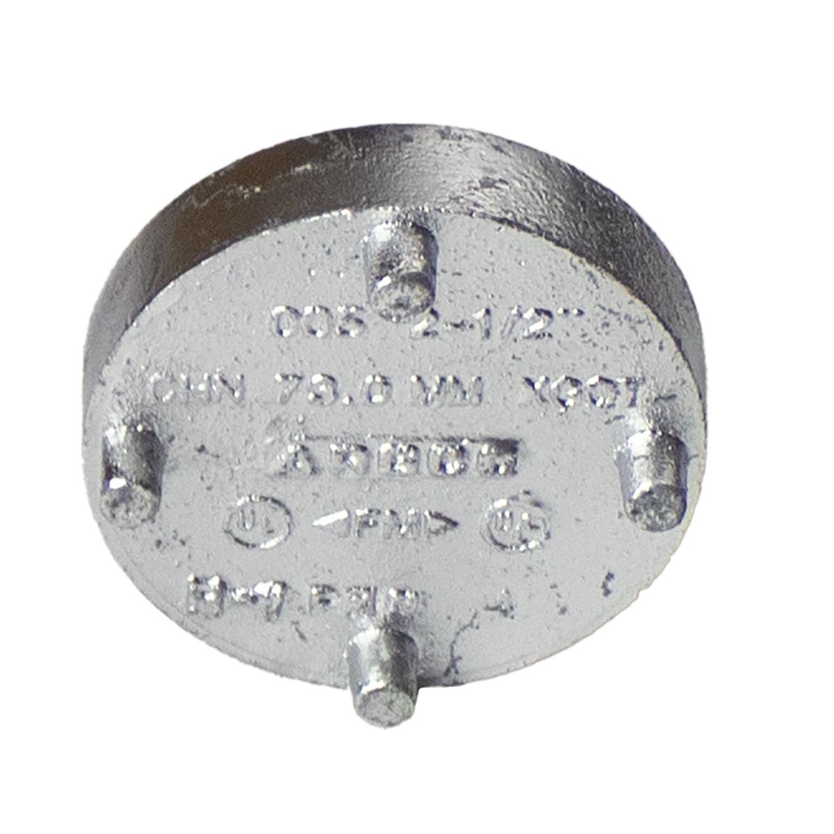 GALVANIZED Grooved End Cap 2" (601) - ARGCO.COM