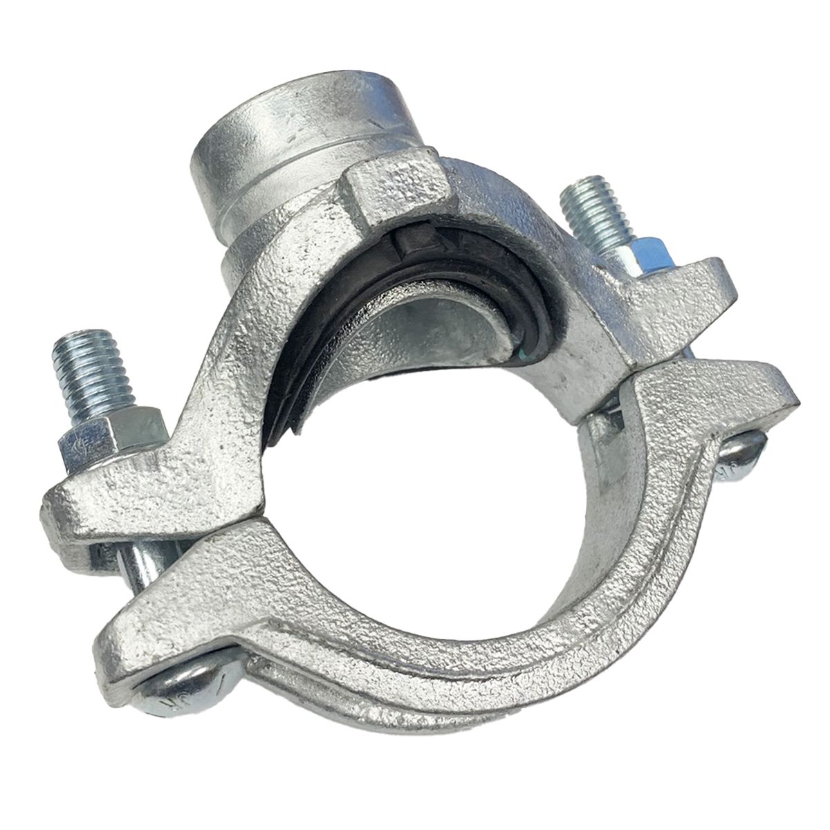 GALVANIZED Mechanical Tee 2" x 1-1/4" Groovd (403) - ARGCO.COM