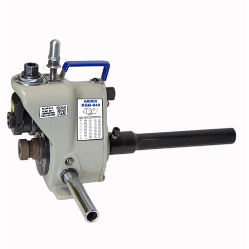 ARGCO RGM-840 Heavy Duty Combo Roll Groover - for steel pipe, 1" to 8 ...