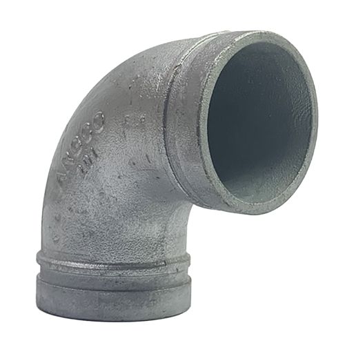 GALVANIZED Grooved 90 1-1/4" Elbow Std Long (201) - ARGCO.COM