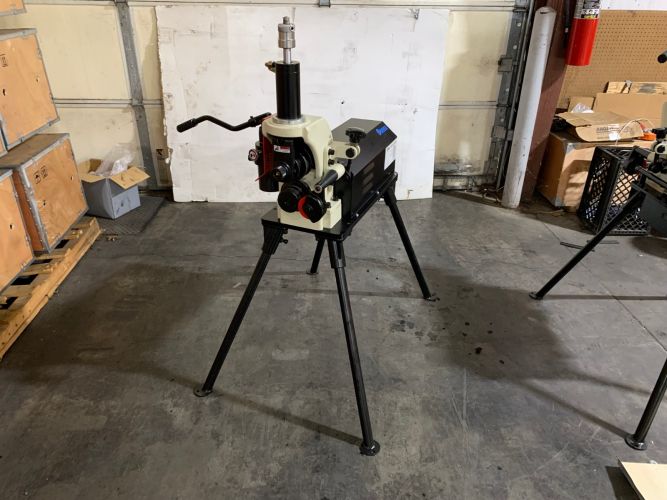 ARGCO RGEH-1240 Electric Hydraulic Roll groove machine (2" to 16 ...