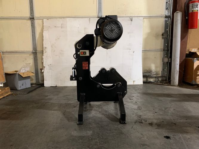 ARGCO HPC-12 Electric Hydraulic Pipe Cutting Machine 2"-12" with 2 Pipe ...