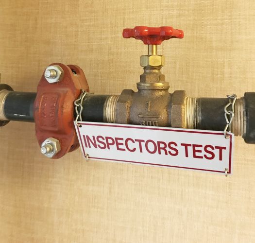 Sign Alum 6 x 2 Inspectors Test - ARGCO.COM